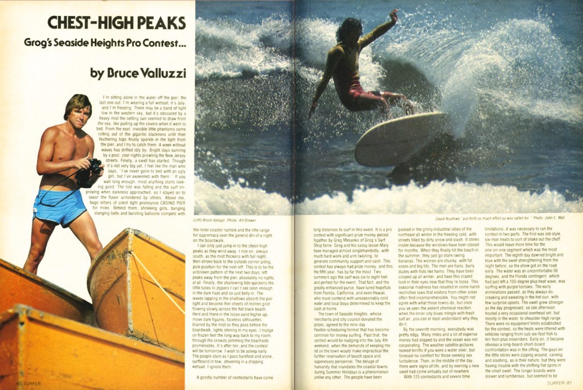 Bruce Valluzzi* – East Coast Surfing Hall of Fame