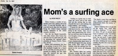 Debra Swaney – East Coast Surfing Hall of Fame