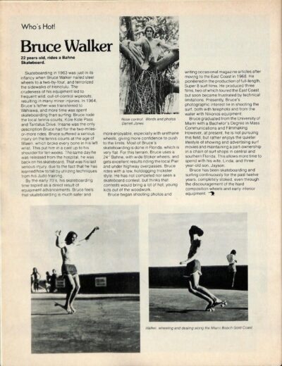 Bruce Walker – East Coast Surfing Hall of Fame