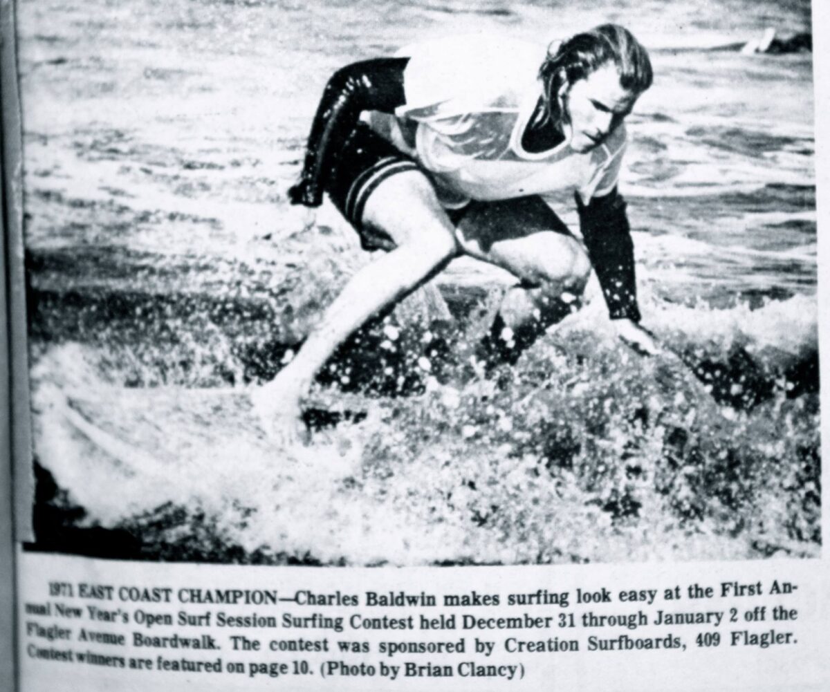Charlie Baldwin – East Coast Surfing Hall of Fame